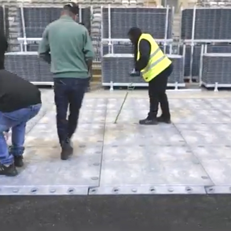 Turf Protection Installation | Terraplas